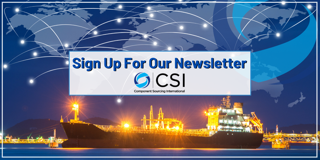 Component Sourcing International Newsletter Signup